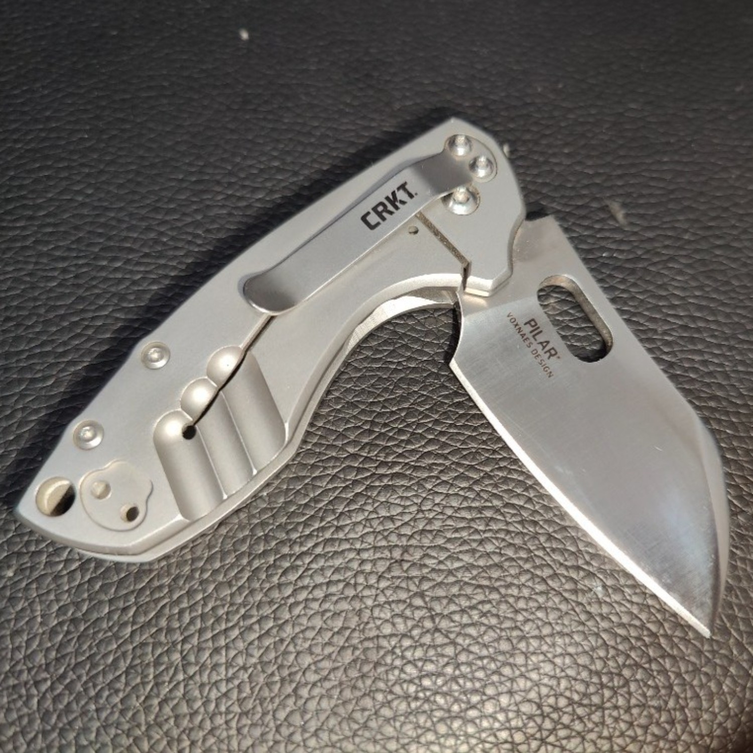 Bladebinge - CRKT Pilar Frame Lock Knife Stainless Steel (2.4" Satin) 5311